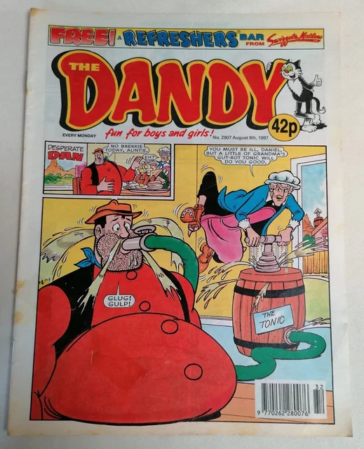 COMIC - VINTAGE British Comic The Dandy Fun For Boys & Girls No. #2907 ...
