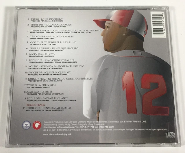 EDDIE DEE - 12 Discipulos - CD Music Album - 2004 $39.99 - PicClick CA