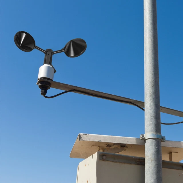 WIND MEASUREMENT ANEMOMETER 3-Cup Wind Measurement Replacement ...