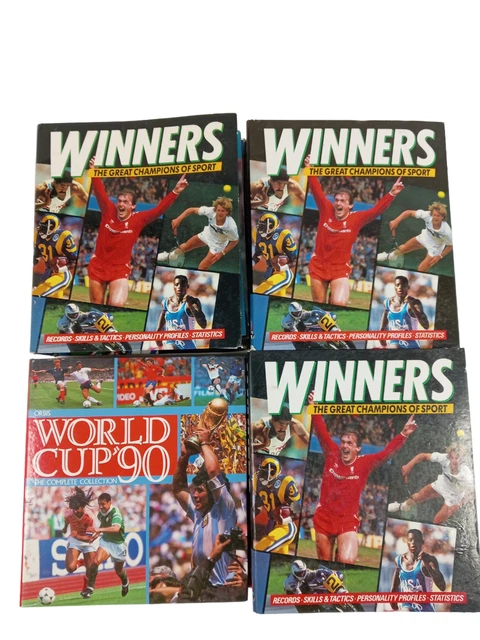 1989 WINNERS THE Great Champions Of Sport Magazines & Binders & World ...