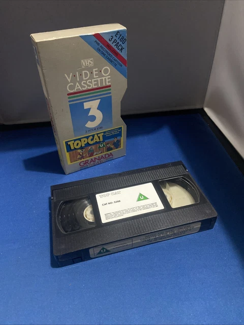 TOP CAT VHS Video Cartoon Carton Very Rare 1984 £31.92 - PicClick UK