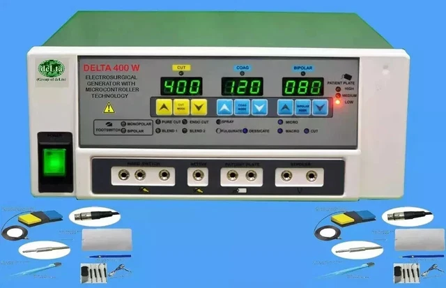 NEW 400 WATT Monopolar Biopolar Electro Surgical Generator Cautery ...