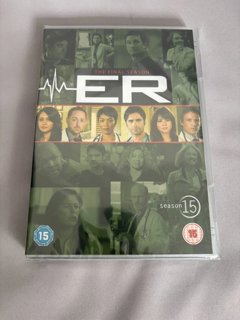ER: THE COMPLETE Fifteenth Season (Final Season) DVD New Factory Sealed ...