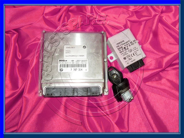 BMW E46 E39 E38 3 5 7'ies 2.5d M57 DIESEL ENGINE ECU SET UNIT DDE EWS ...