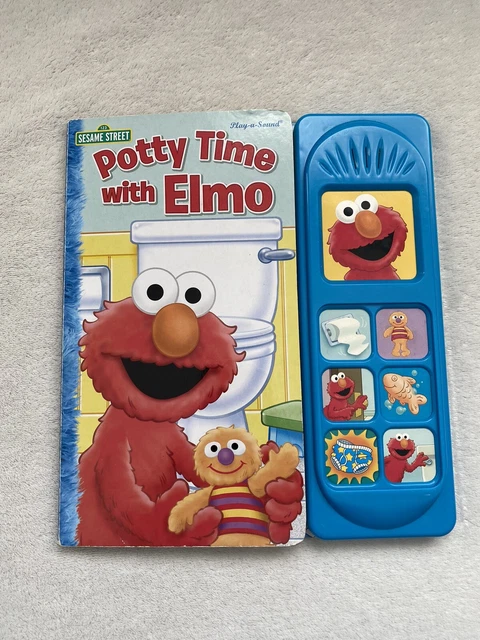 SESAME STREET: POTTY Time with Elmo Potty Training Sound Book by PI ...