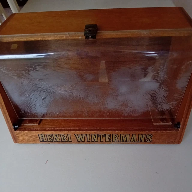 ORIGINAL VINTAGE HENRI Wintermans Cigar Display Box £31.92 - PicClick UK