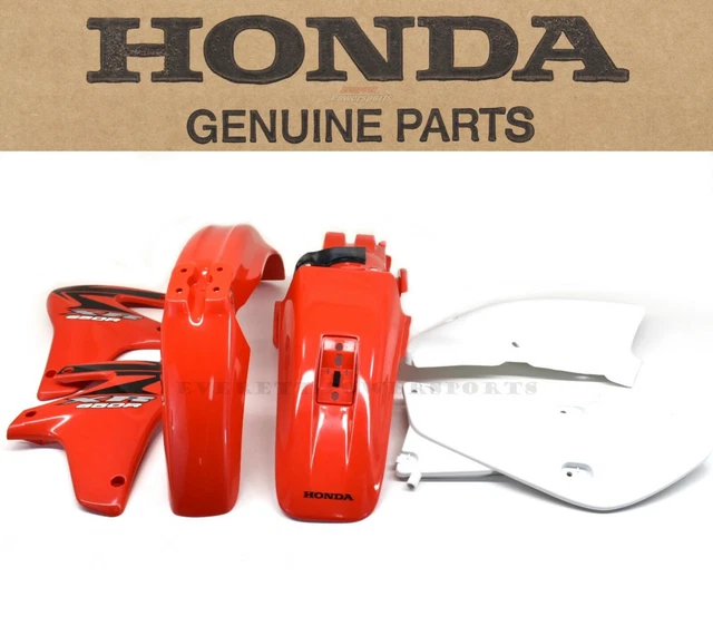 PLASTIC BODY KIT Set XR650R Fenders Panels Shrouds OEM 2007 Honda ...