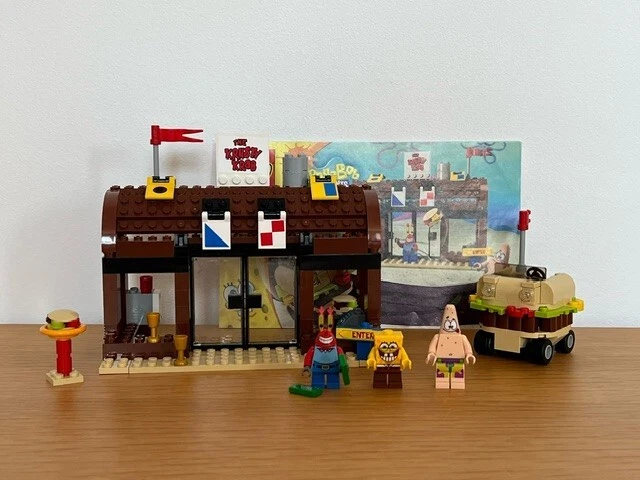 LEGO SET 3833 SpongeBob SquarePants Krusty Krab Adventures - 100% ...