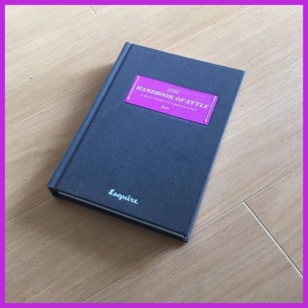 ESQUIRE PUBLISHING [The Handbook of Style] Men's Dressing Manners Book ...