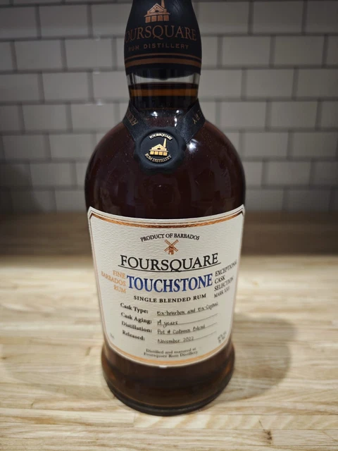 RHUM VIEUX BARBADE Foursquare Touchstone 61% Edition limitée EUR 180,00 - PicClick FR