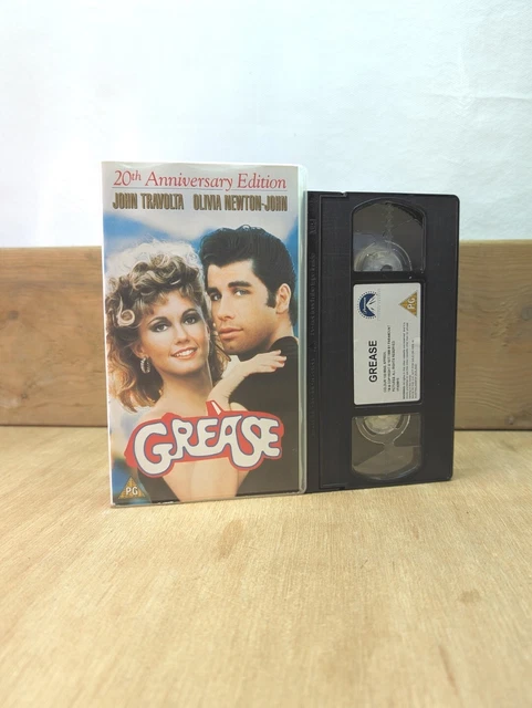 GREASE - 1998 20th Anniversary Edition VHS Video Tape With Cast+Crew ...