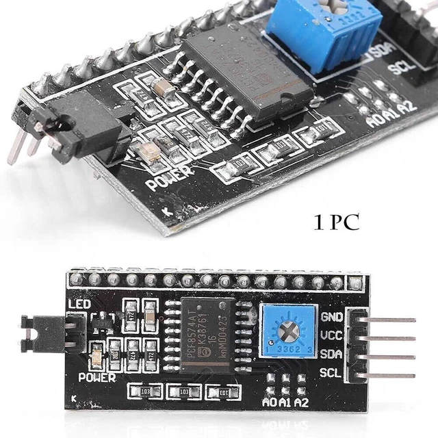 FOR 1602 LCD Good IIC/I2C/TWI/SPI Serial Interface Board Module Port AU ...