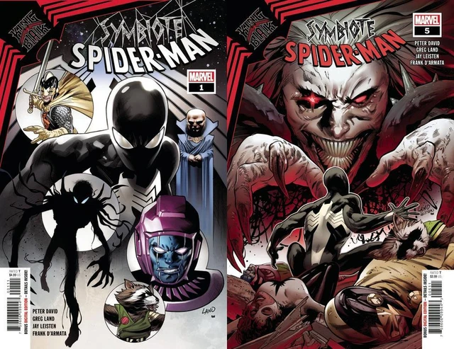 SYMBIOTE SPIDER-MAN: KING In Black (Issues #1 to #5 inc Variants, 2020 ...