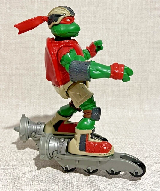 TORTUES NINJA MUTANTES adolescentes TMNT patinage Raphaël 2003 scooter ...