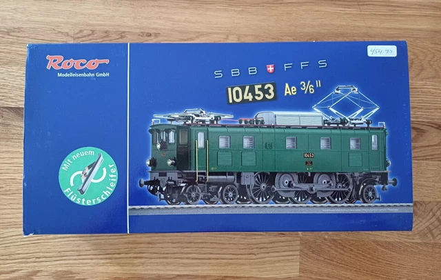 ROCO 10453 68401 SBB Lokomotive H0 - Box / Schachtel EUR 6,00 - PicClick DE