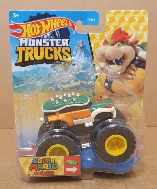HOT WHEELS MONSTER Truck SUPER MARIO BOWSER - Mattel **MIP** £14.95 ...