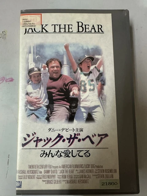 VHS JACK BEAR Danny DeVito 1993 20th Century Fox £40.86 - PicClick UK