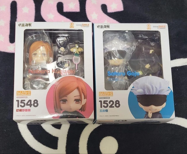 LOT DE FIGURINES Nendoroid Jujutsu Kaisen Gojo Satoru & Kugisaki Nobara ...