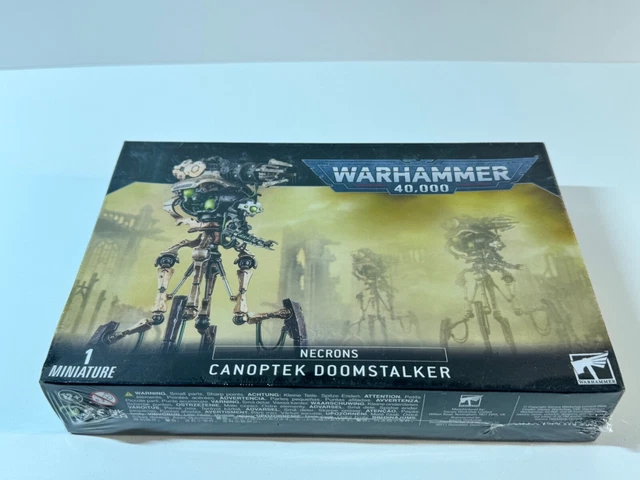 GAMES WORKSHOP WARHAMMER 40K Necrons Canoptek Doomstalker Miniature ...