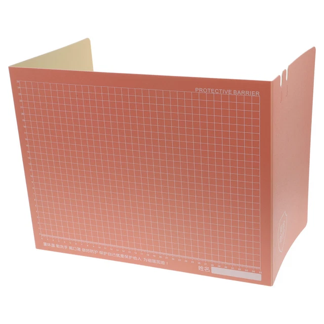 STUDENT CLASSROOM DIVIDERS Office Desk Desktop Privacy Partitions £14. ...