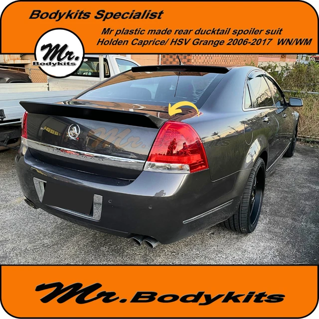 PLASTIC DUCKTAIL SPOILER For Holden Caprice Statesman Grange PPV 2006 ...