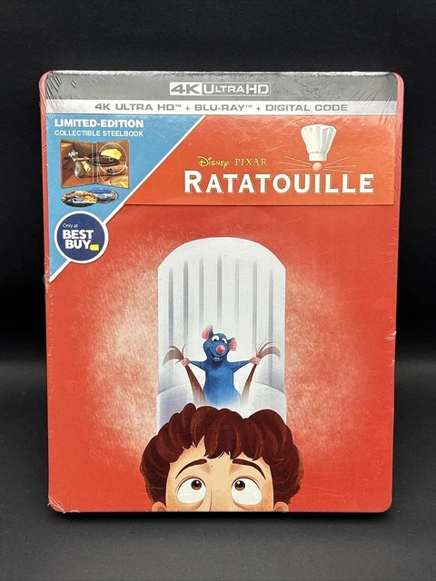 RATATOUILLE 4K UHD / Blu-Ray/Digitale Copie Edizione Limitata Steelbook ...