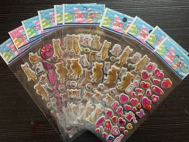 RANDOM 1 SHEET Stickers Teacher Rewards awesome cute FestivalKids Gift ...