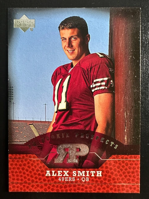 CARTE ALEX SMITH 2005 Upper Deck Rookie Prospects San Francisco 49ers # ...