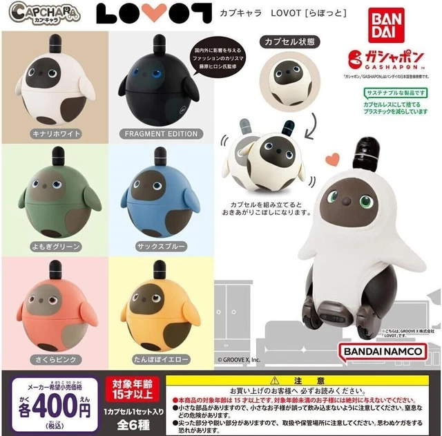 FIGURINE JOUET CAPSULE Capchara LOVOT All 6 Types Comp Set Gacha Gacha Japon BANDAI EUR 88,74 ...