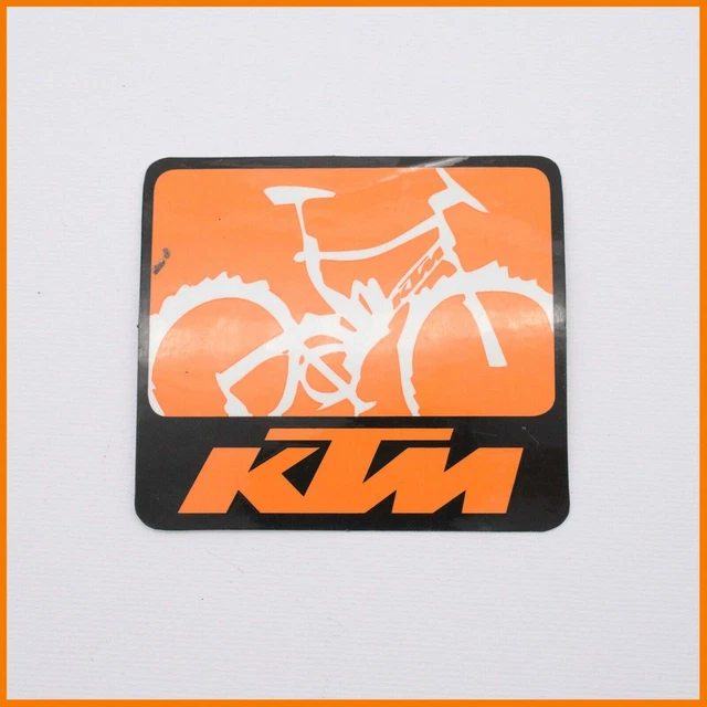NOS AUTOCOLLANT AUTOCOLLANT Logo Ktm Vtt Vélo De Course Vintage ...