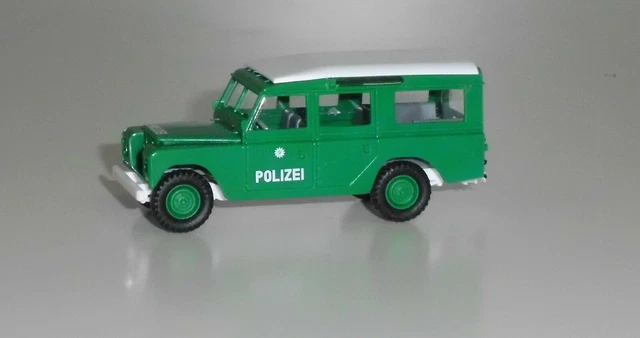 ROCO MINIATUR MODELL 1738 Land Rover Polizei 1:87 NEU-OVP EUR 12,95 ...