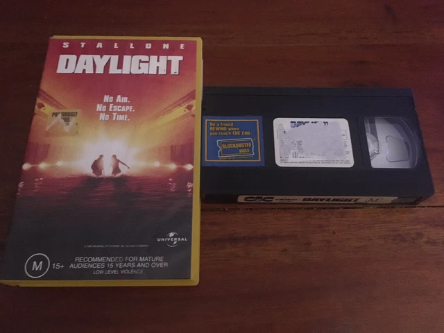 DAYLIGHT - SYLVESTER Stallone - Vhs Video $15.00 - PicClick AU