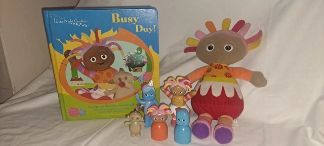 IN THE NIGHT Garden Bundle- Upsy Daisy Teddy Busy Book And 5 Little ...