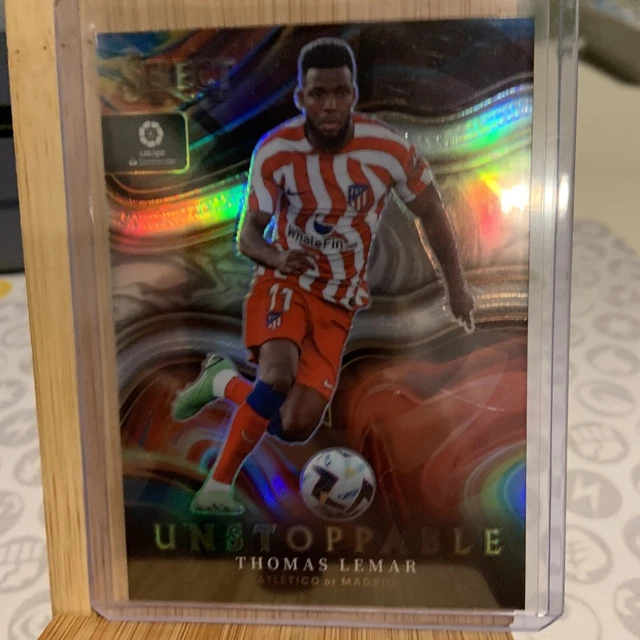 2022-23 SELECT LA Liga Thomas Lemar Argent Unstoppable Prizm #5 ...