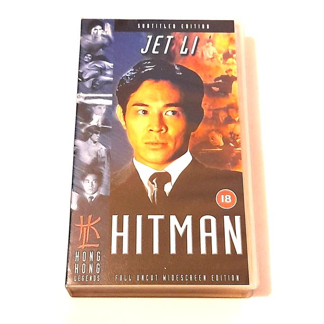 VHS ACTION Movie ( HITMAN ) Jet Li Cert 18 (Pals ) £9.95 - PicClick UK