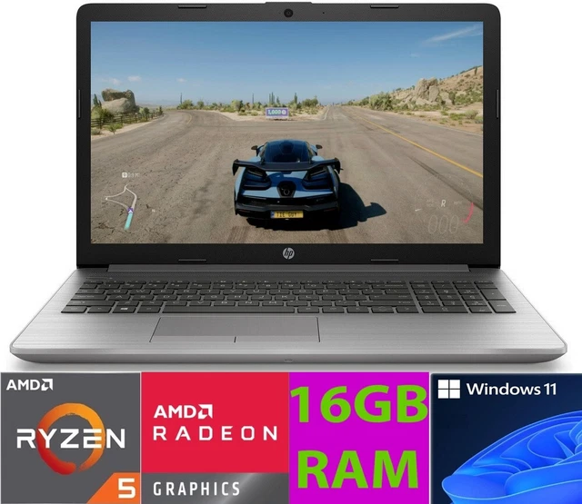 GAMING HP 255 G8 / Amd Ryzen 5 & Radeon Graphics / 16Gb Ram / Ssd / Win ...