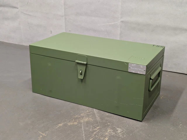 BRITISH ARMY - Military - BOTT Steel Portable Tool Box Transport ...