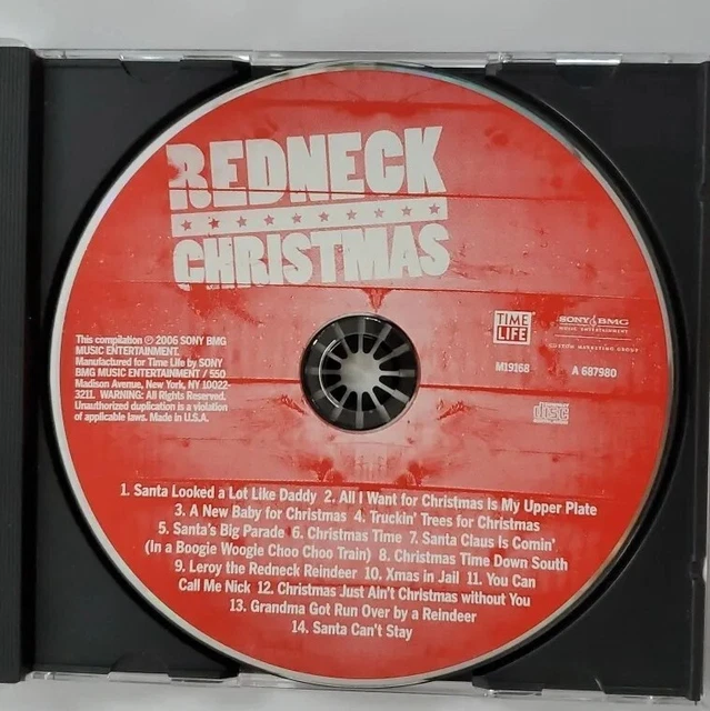 REDNECK CHRISTMAS CD Audio Music Various Artists Holiday Humor Songs ...