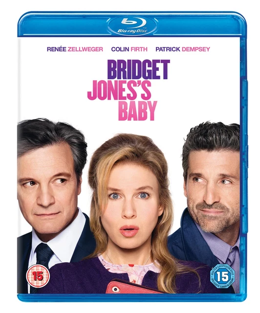 BRIDGET JONES'S BABY (Blu-ray) Jim Broadbent Ed Sheeran Renee Zellweger ...