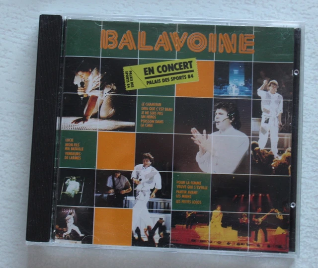 DANIEL BALAVOINE, EN concert Palais des sports 84 , CD EUR 13,00 ...