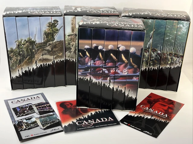 CANADA A PEOPLE'S History VHS Series 1-4 2000 CBC $74.99 - PicClick CA