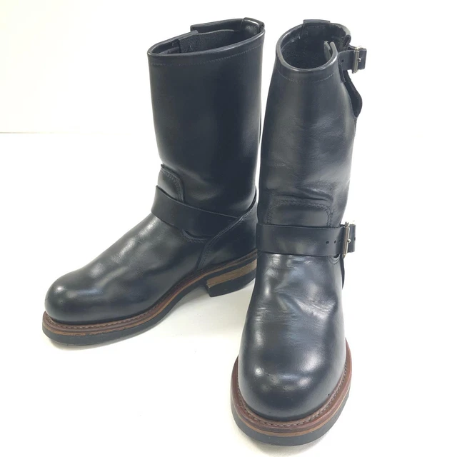 RED WING 11 Inch Engineer Boots Steel Toe Management Id285 2268 Black ...
