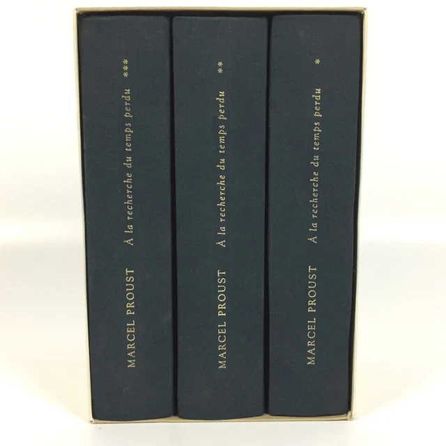 MARCEL PROUST A la recherche du temps perdu / Coffret 3 Livres L ...