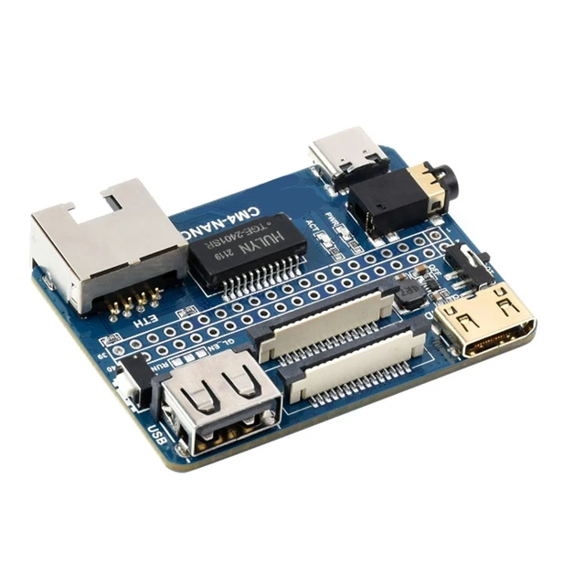 5V CM4 Ethernet Carrier Board for RasPi RPI Compute Module 4 Lite EMMC ...