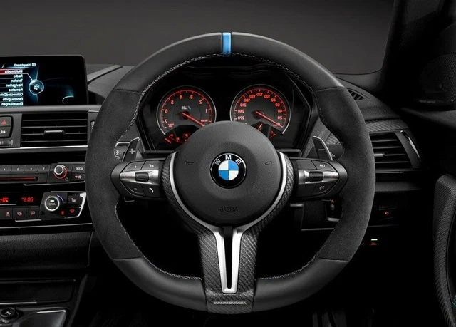 GENUINE BMW F87 F80 M Performance Alcantara Steering Wheel 32302413014 ...