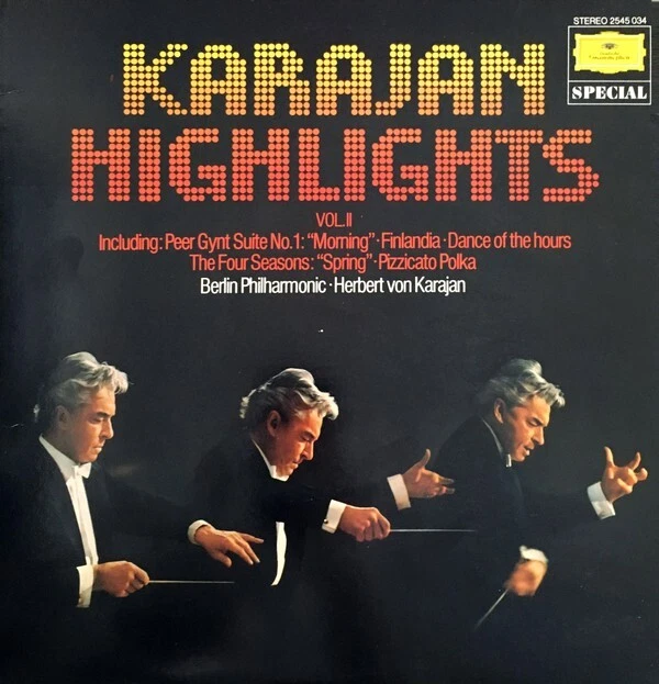 HERBERT VON KARAJAN, Berliner Philharmoniker - Karajan Highlights Vol ...