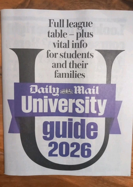 UNIVERSITY GUIDE 2026, For Students, Parent Teachers,Helpful Tips ...