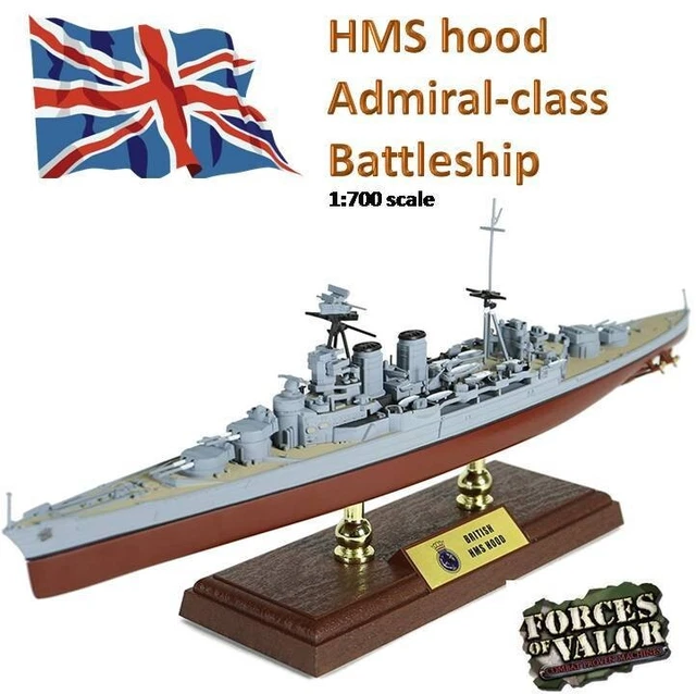 HMS HOOD ADMIRAL-CLASS Battle ship, Denmark Strait Battle FOV 1:700 861002A EUR 118,86 - PicClick FR