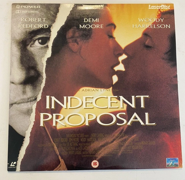 INDECENT PROPOSAL LASERDISC, Widescreen Edition. Dolby, CLV, PAL, 1 ...