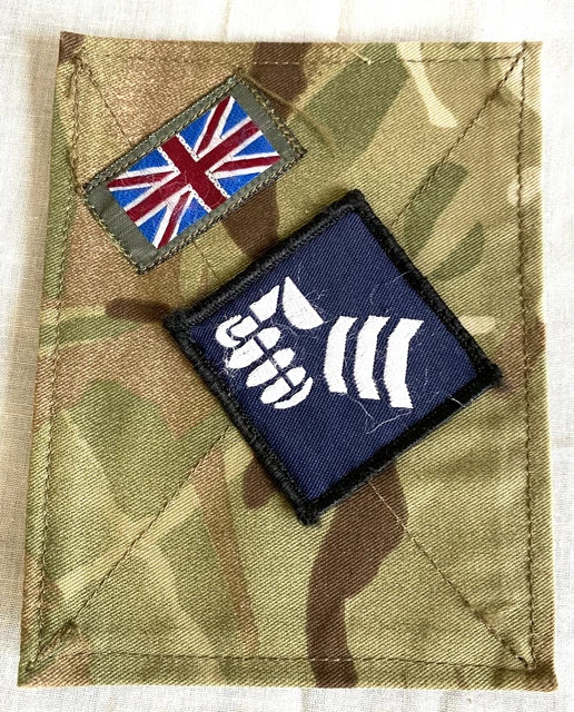 BRITISH MILITARY ISSUE 20th Armoured Brigade MTP Camo Blanking Flash ...